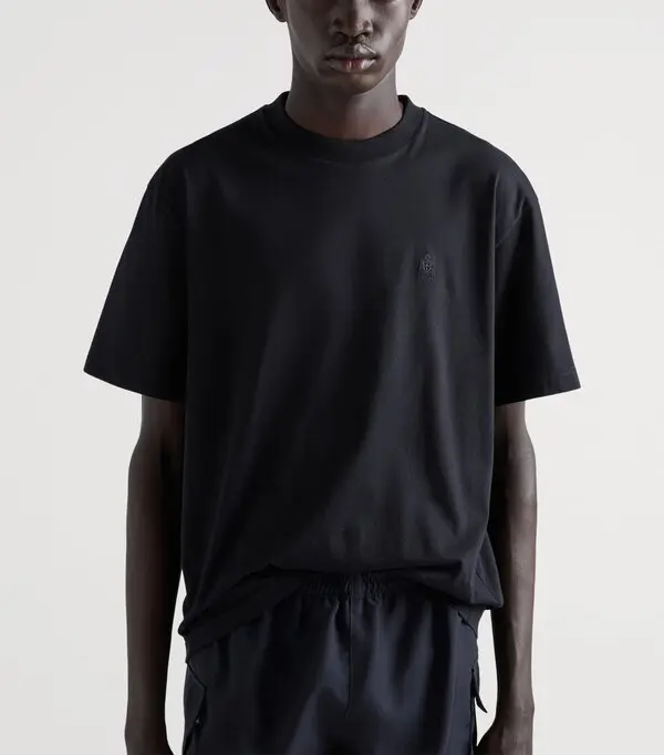 Prada Cotton Crest Logo T-shirt
