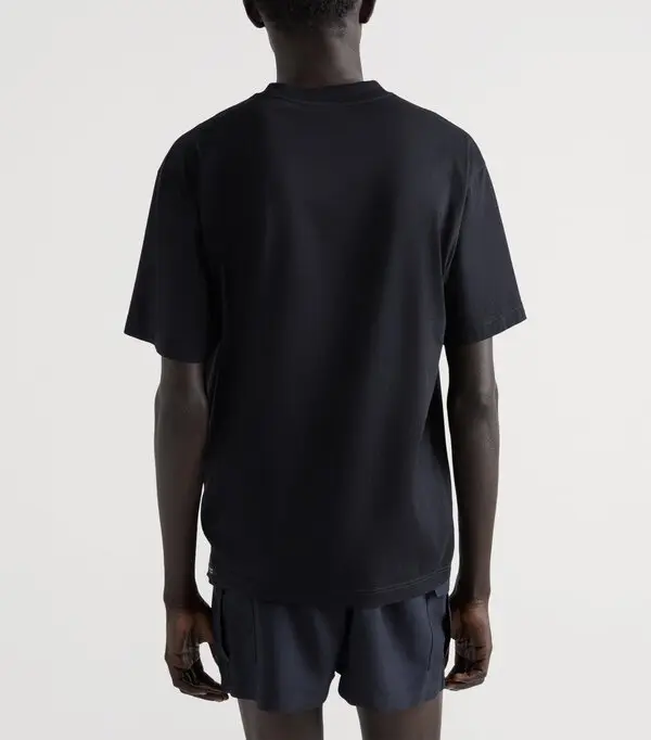 Prada Cotton Crest Logo T-shirt