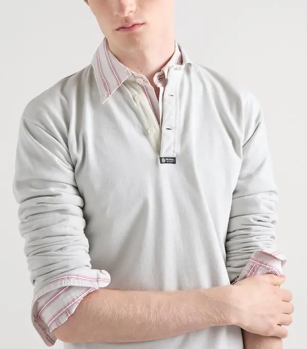 Prada Cotton Rugby Shirt