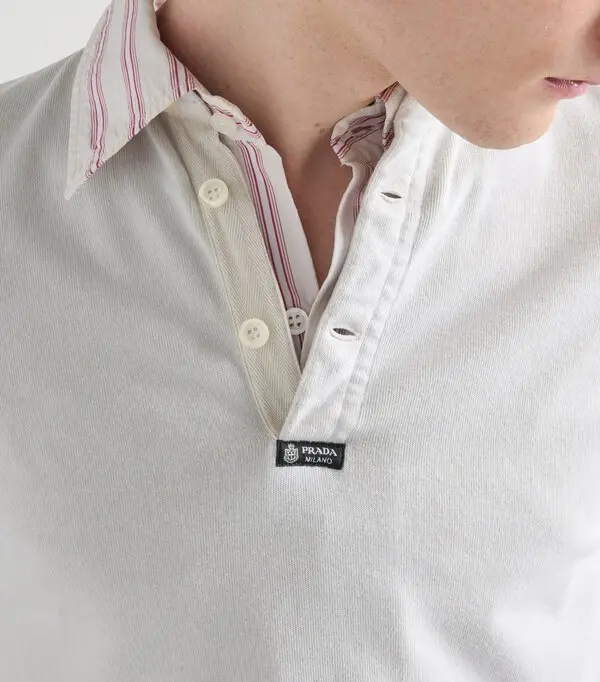 Prada Cotton Rugby Shirt