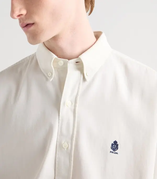 Prada Cotton Logo Shirt