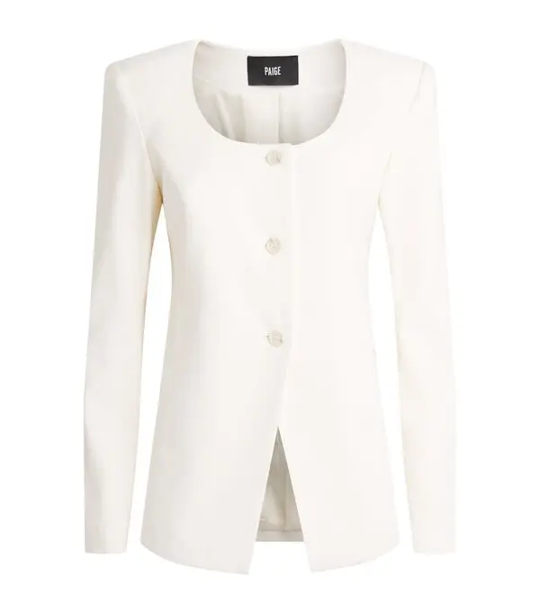 Paige Edina Blazer With Scoop Neckline
