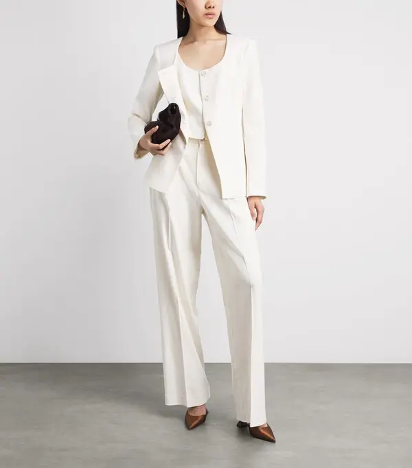 Paige Edina Blazer With Scoop Neckline