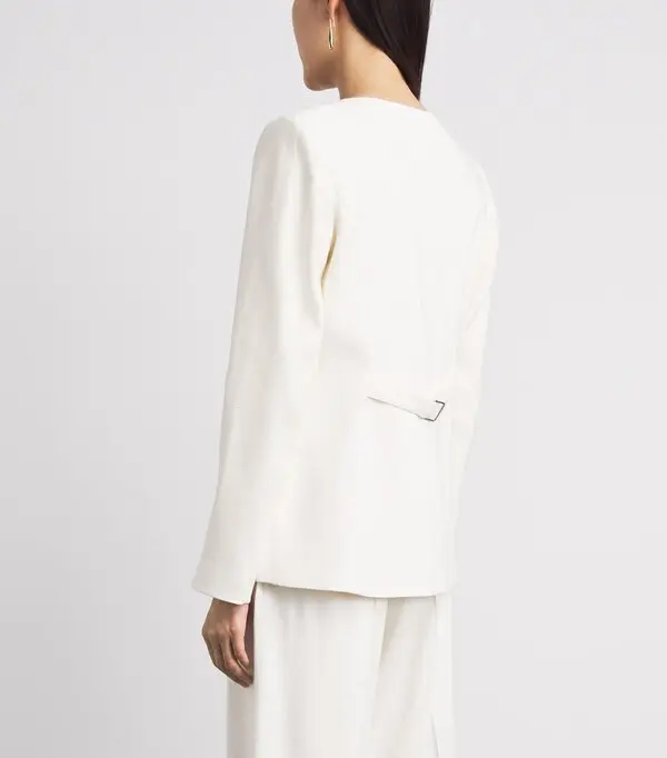 Paige Edina Blazer With Scoop Neckline