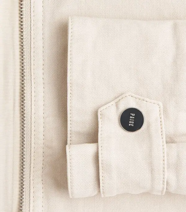 Paige Stretch-cotton Kiran Bomber Jacket
