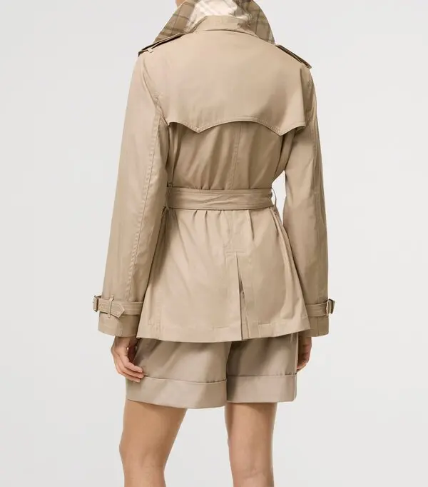 Burberry Tropical Gabardine Foxfield Trench Coat