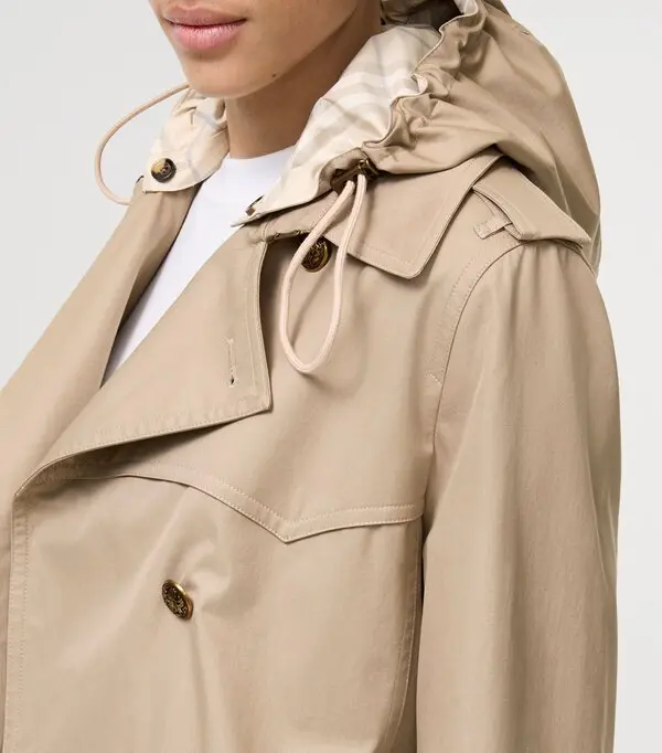 Burberry Tropical Gabardine Foxfield Trench Coat