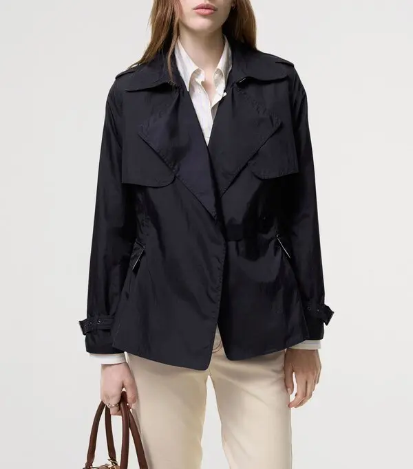 Burberry Pembury Cropped Trench Jacket