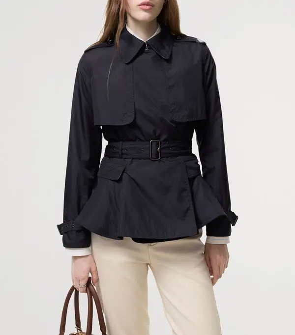 Burberry Pembury Cropped Trench Jacket