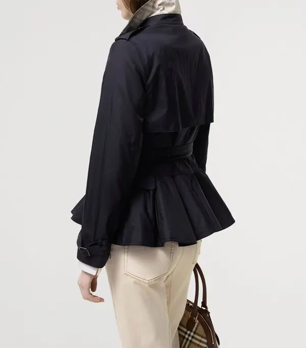 Burberry Pembury Cropped Trench Jacket