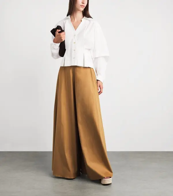 Palmer//harding Cotton Honesty Opens Shirt - White
