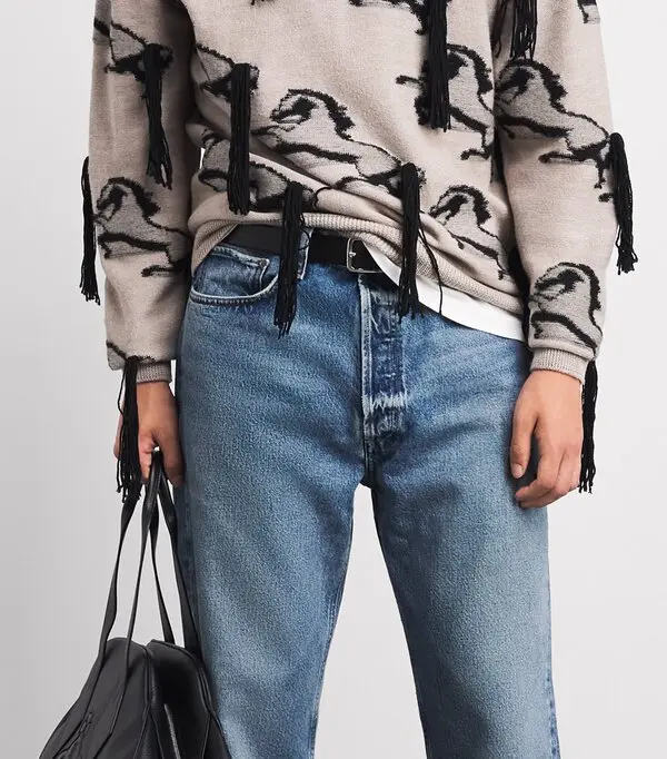 AGOLDE 90s Straight Jeans In Medium Wash