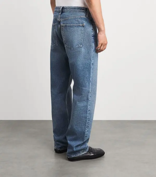 AGOLDE 90s Straight Jeans In Medium Wash
