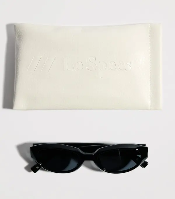 Le Specs Le Bijou Oval Sunglasses