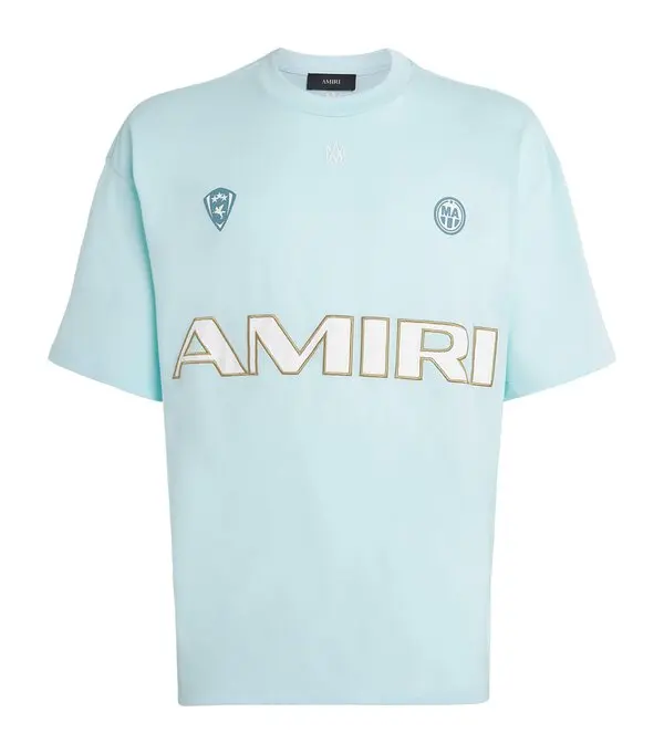 Amiri Cotton Sport 94 T-shirt - Blue