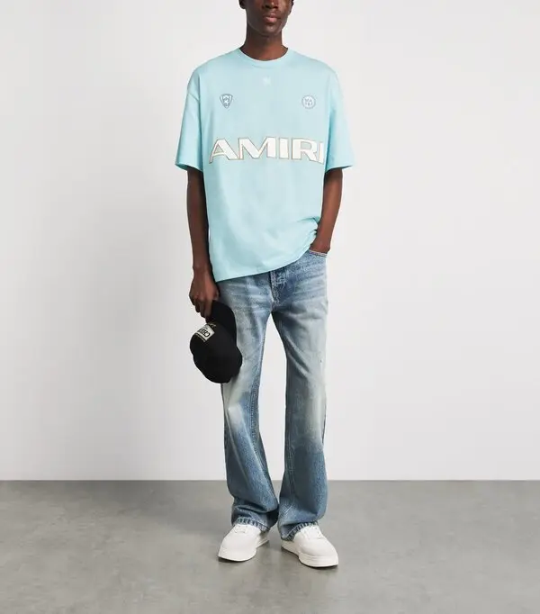 Amiri Cotton Sport 94 T-shirt - Blue