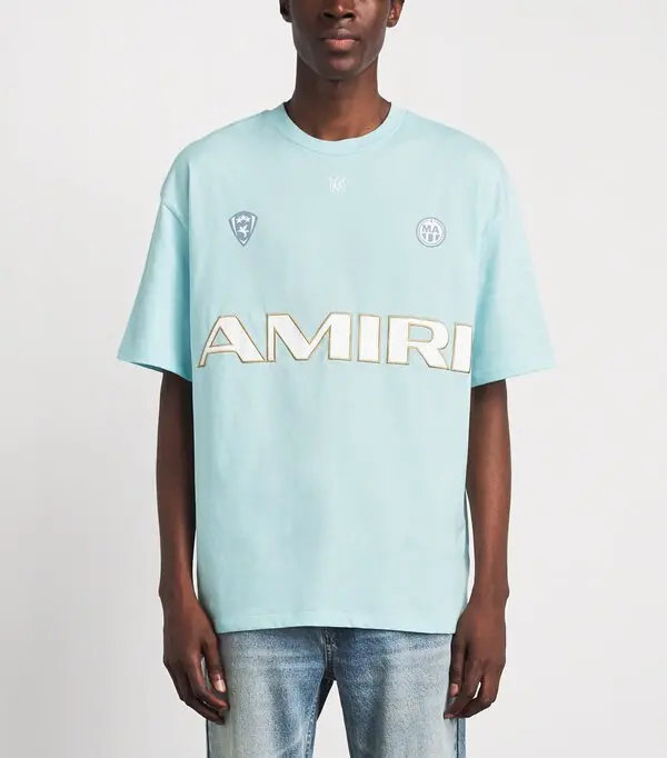 Amiri Cotton Sport 94 T-shirt - Blue