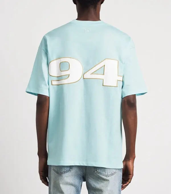 Amiri Cotton Sport 94 T-shirt - Blue