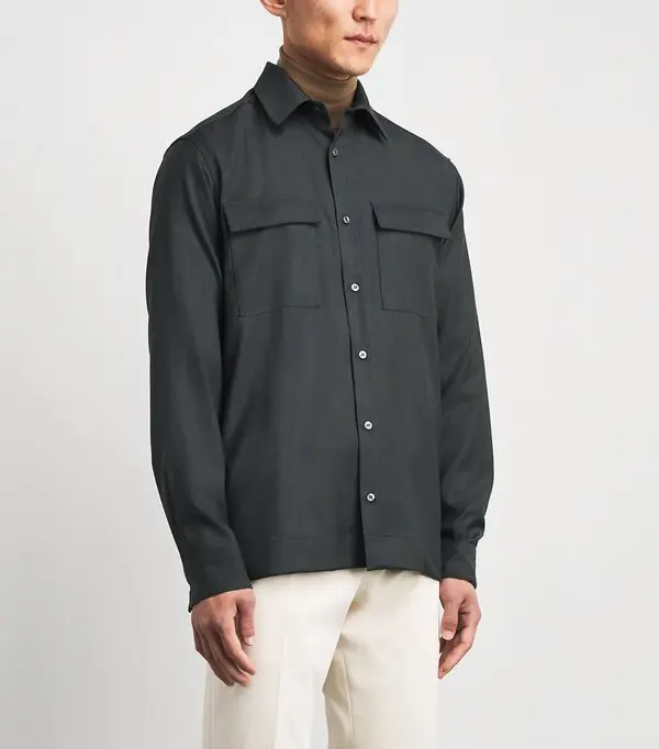 Paul & Shark Virgin Wool Overshirt