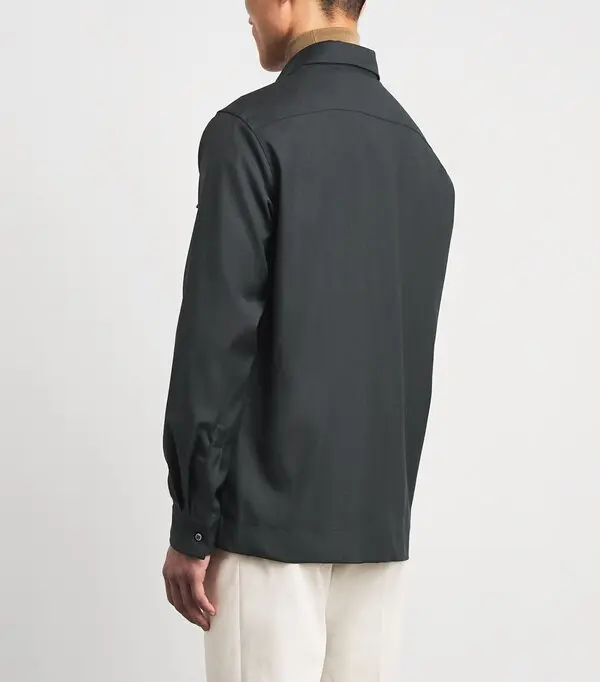 Paul & Shark Virgin Wool Overshirt
