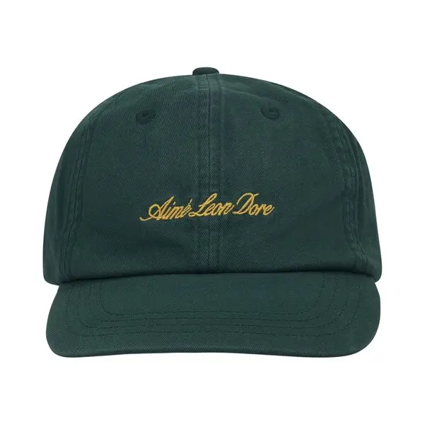 Aimé Leon Dore Washed Script Cap 'pine Grove