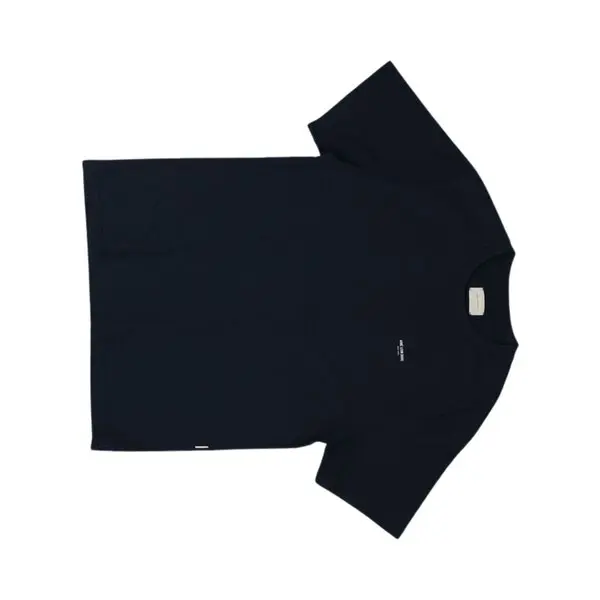Aimé Leon Dore Short-sleeve Micro Din Logo Tee 'navy Blazer - Blue