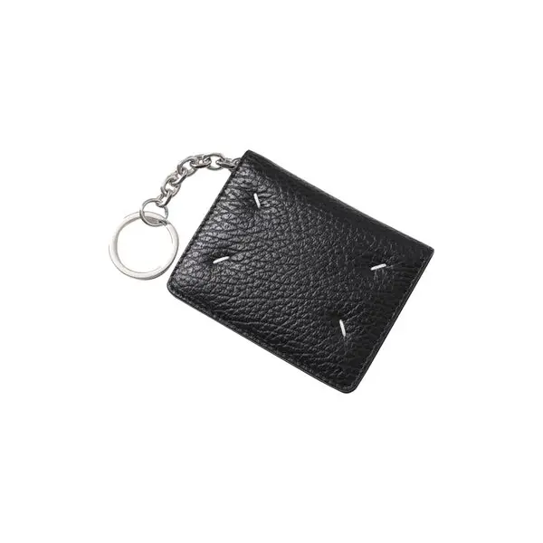 MAISON MARGIELA Keyring Card Wallet - Black