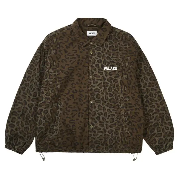 PALACE Uni Coach Jacket 'cheetah - Yellow