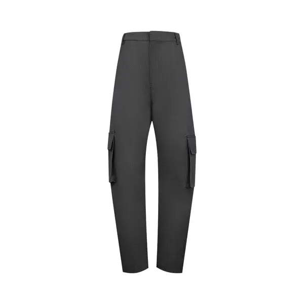 Balenciaga Relaxed Cargo Pants - Grey