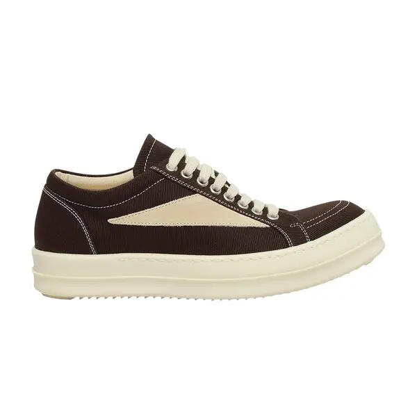 Rick Owens Wmns Vintage Denim Low 'dark Dust - Brown
