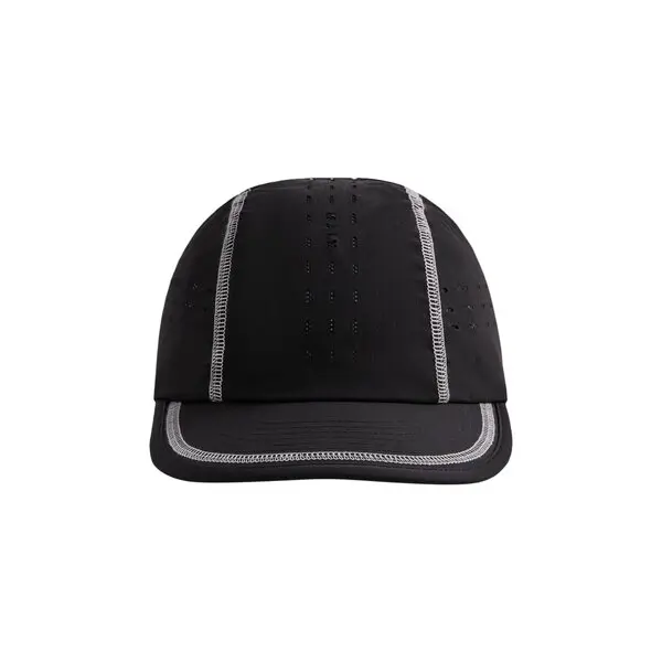 Kith Wrinkle Nylon Griffey Camper Hat - Black