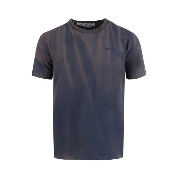 Off-White Diag Tab Vintage Slim Tee 'outerspace - Blue