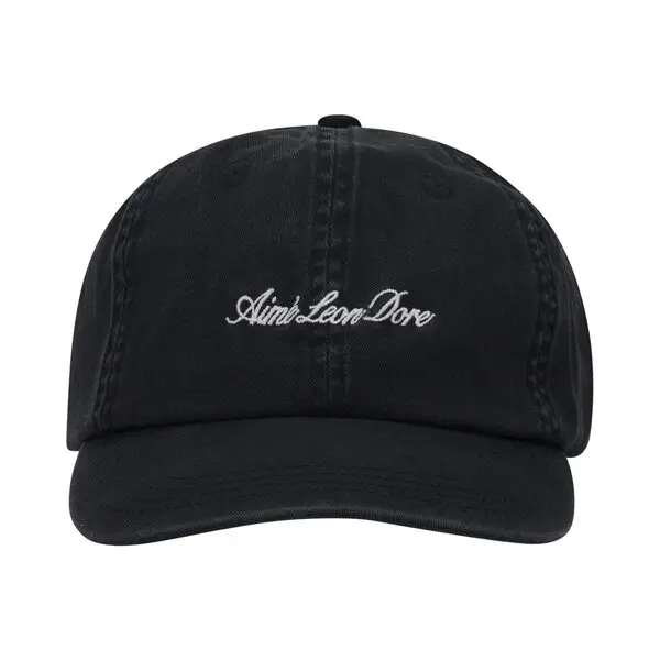 Aimé Leon Dore Washed Script Cap 'jet