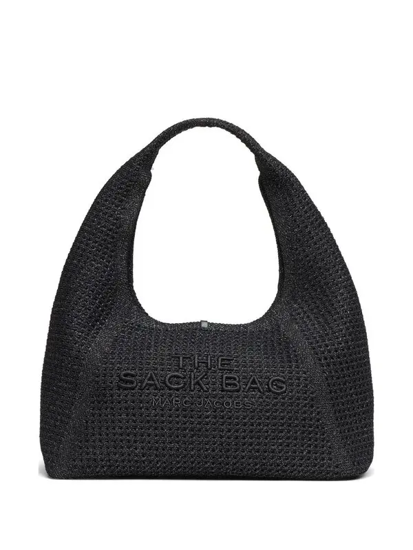 Marc Jacobs Sack Crochet Handbag - Black