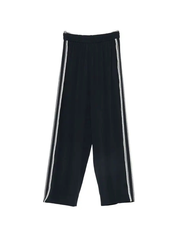 Fabiana Filippi Silk Blend Trousers - Blue