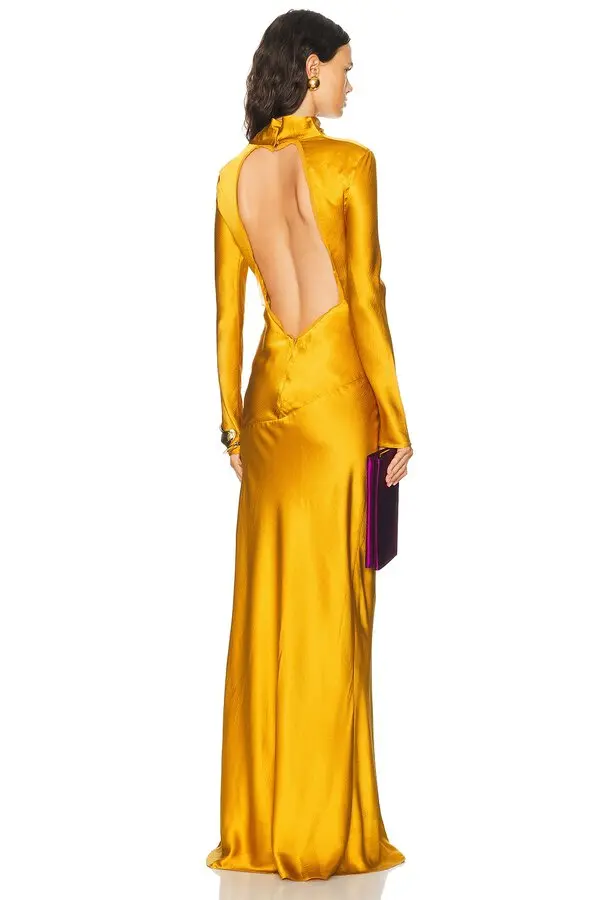 Tove Gio Maxi Dress - Gold