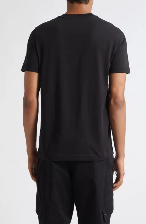 Moncler Logo Patch T-shirt - Black