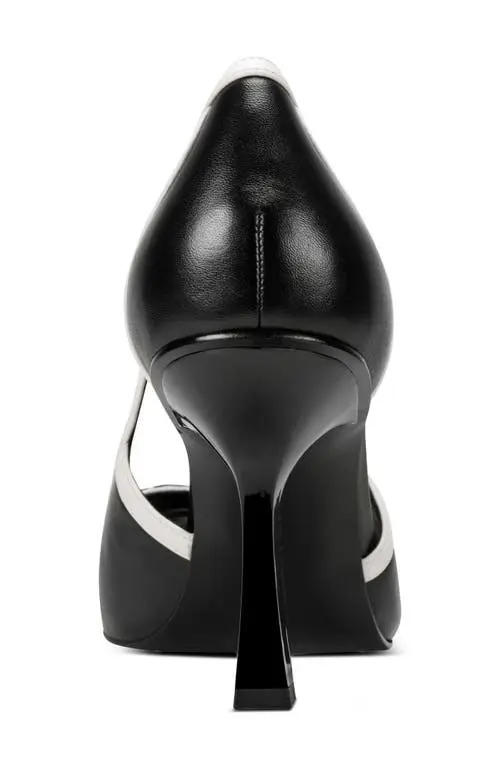 Karl Lagerfeld Paris Lacey Pump With Bow Detailing