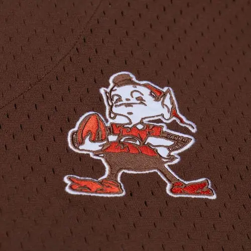 Mitchell & Ness Cleveland Browns Head Coach Mesh Full-button Fashion Jersey - Brown