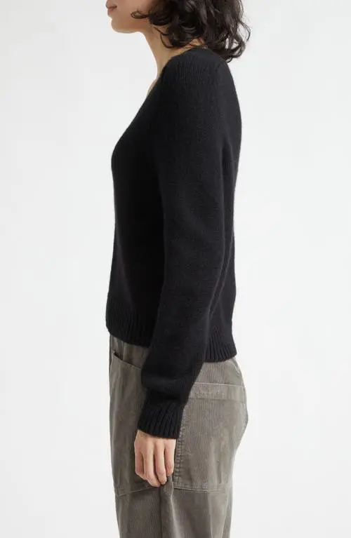 NILI LOTAN Vicki V-neck Cashmere & Virgin Wool Sweater