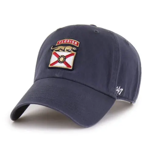 '47 Florida Panthers Alternate Logo Clean Up Adjustable Hat - Navy