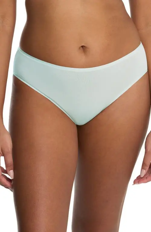 Natori Bliss Bare Cotton Hipster Briefs - Cld Green