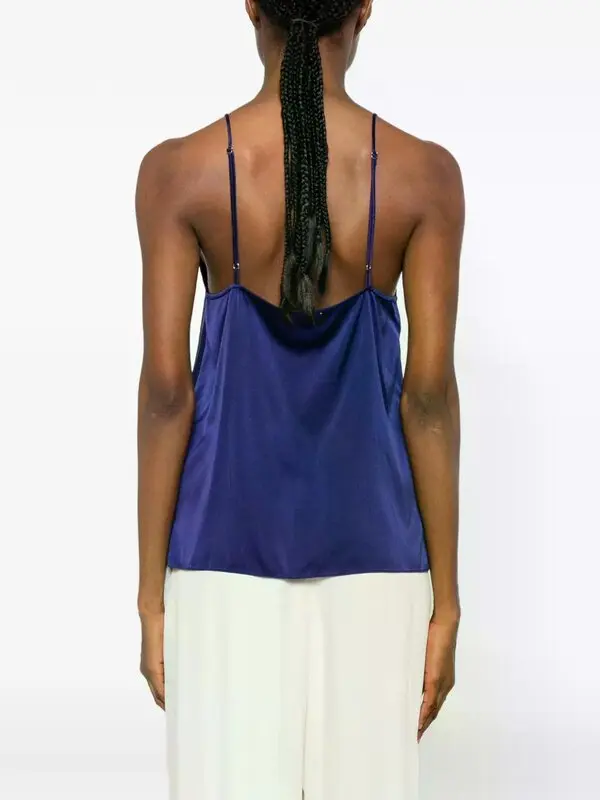 FORTE_FORTE V-neck Spaghetti Strap Top
