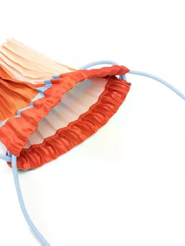 MULTITUDES BAGS Pleated Drawstring Shoulder Bag