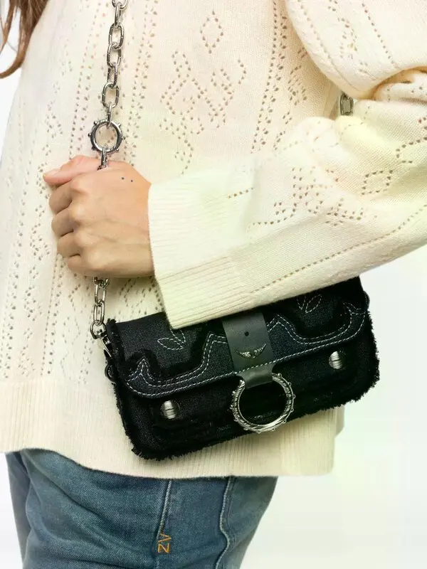 Zadig&Voltaire Kate Wallet Denim - Blue