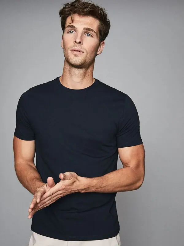 REISS Bless Regular Fit Crew Neck T-shirt