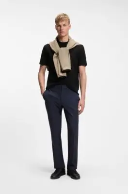 BOSS Relaxed-fit T-shirt In A Stretch Cotton Blend