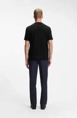 BOSS Relaxed-fit T-shirt In A Stretch Cotton Blend