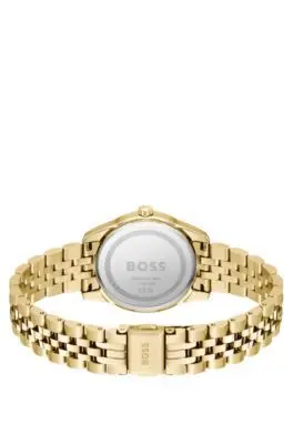 BOSS Crystal-embellished Gold-tone Steel Watch - Assorted Pre Pack