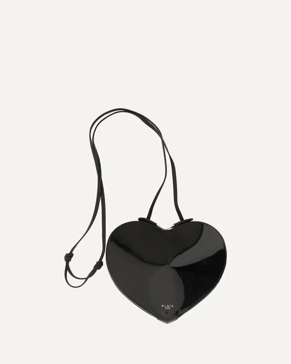Alaïa Le Coeur Shoulder Bag - Black